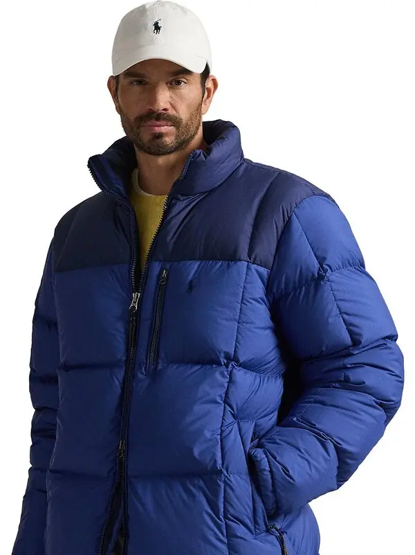 Ralph Lauren Gorham Retro Puffer Jacket - Newport Navy/blue Yacht