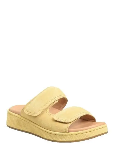 BØRN Vivian Platform Sandal - Yellow Suede