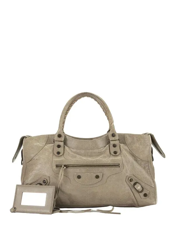 Balenciaga Classic Part Time Handbag - Grey