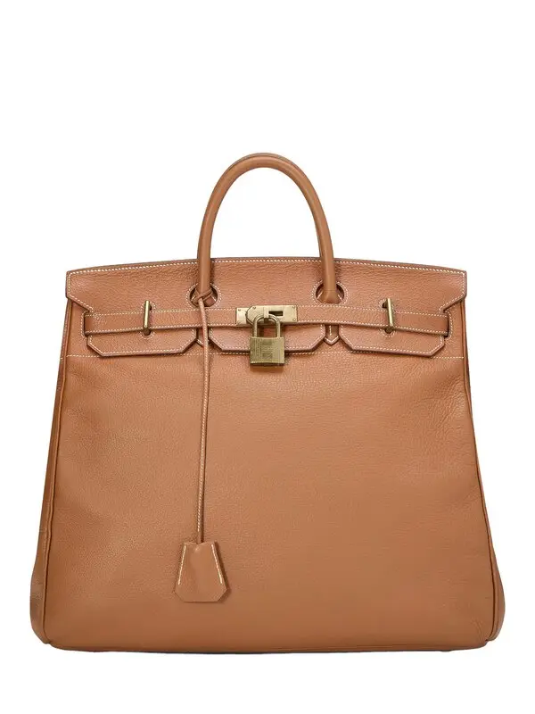Hermès Gold Togo Hac Birkin 45 - Brown