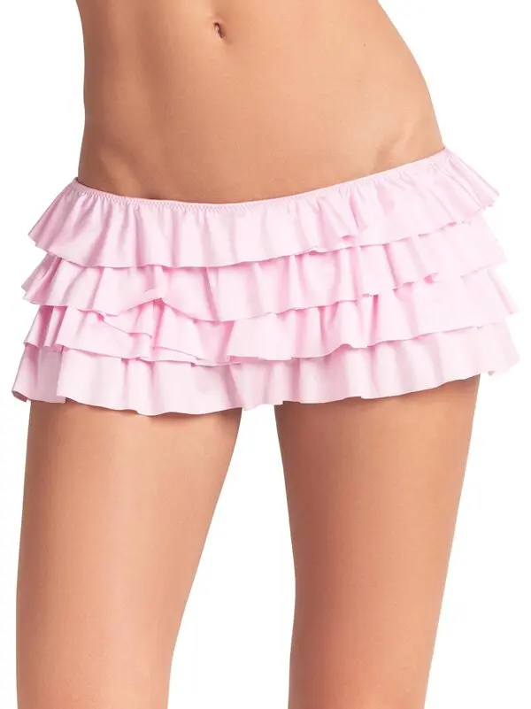 SKIMS Stretch Satin Micro Skirt - Halite