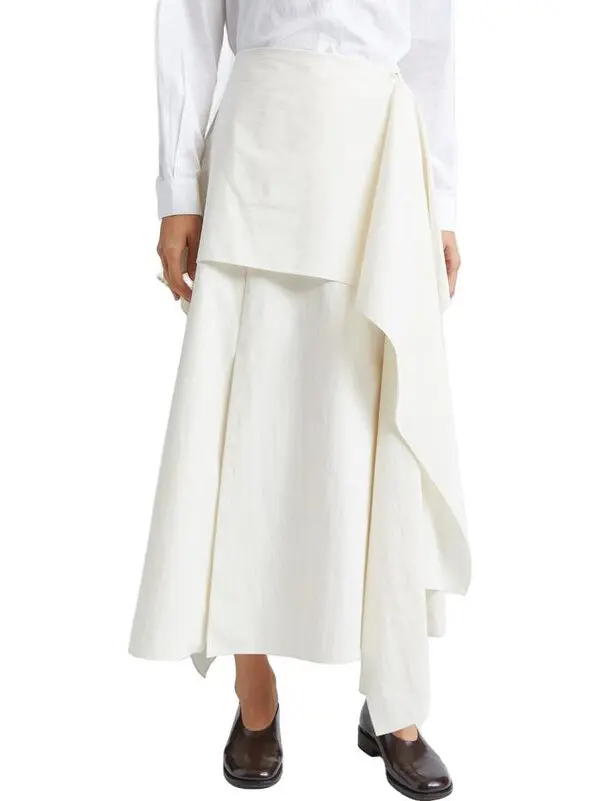 EENK Layered Skirt - Ivory