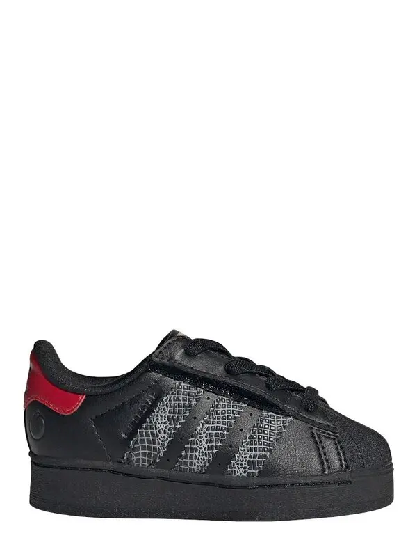 Adidas Superstar Led Sneakers - Core Black/red