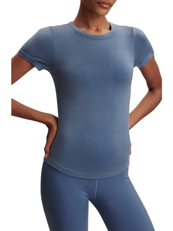 Varley Casper Seamless T-shirt - Bijou Blue