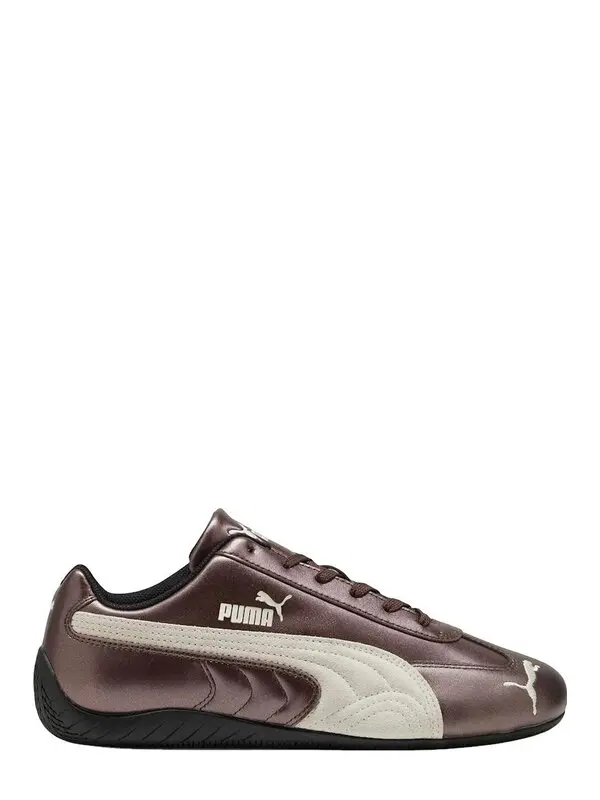 PUMA Speedcat Lace-up Sneakers - Warm Brown/warm White