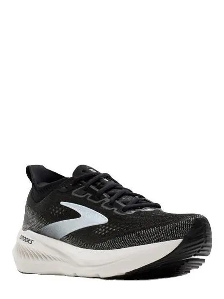 Brooks Glycerin 23 Lace-up Running Shoe - Black/grey/white
