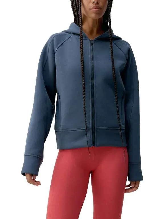 BORN LIVING YOGA Performance Sport Sweatshirt - Blue Grey