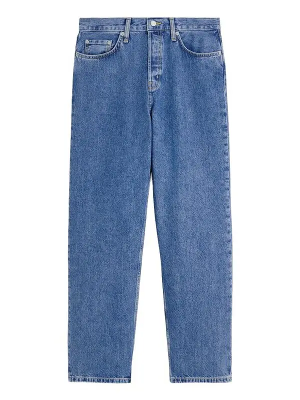 Cos Rider Relaxed-fit Straight-leg Jeans - Blue