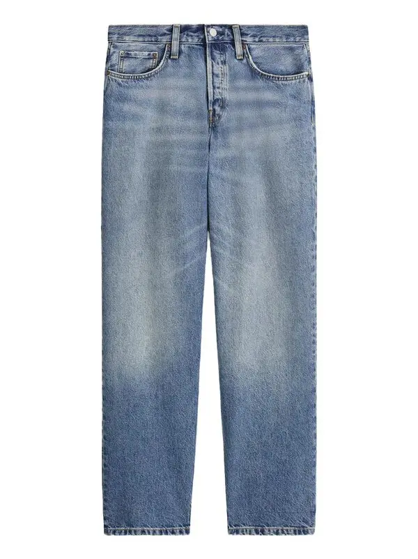 Cos Rider Relaxed-fit Straight-leg Jeans - Blue