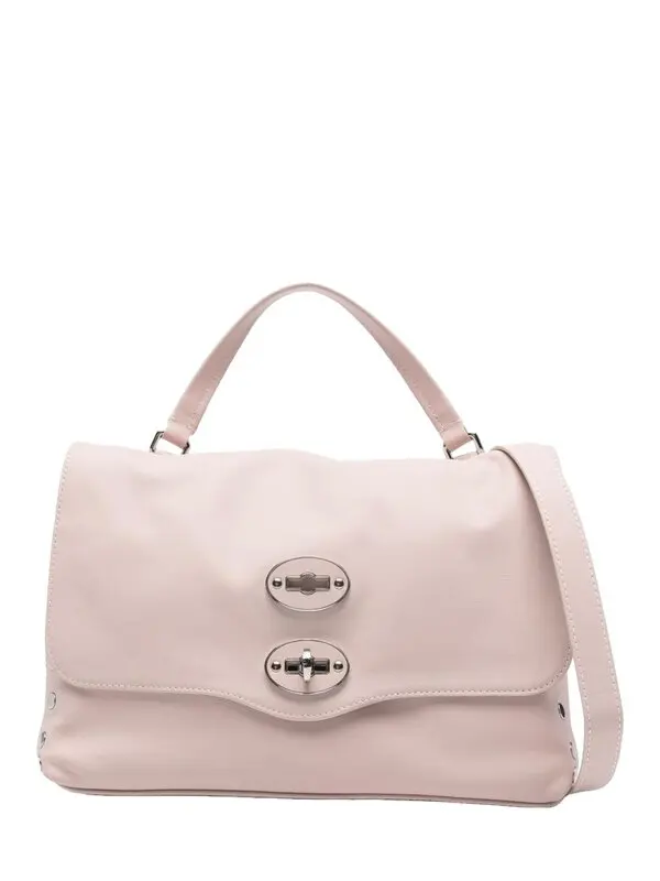 ZANELLATO Postina Saeta Small Leather Handbag - Pink