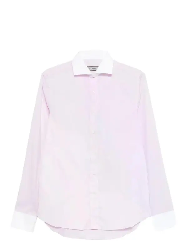 Canali Cotton Shirt - Pink