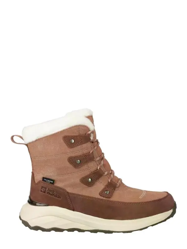 JACK WOLFSKIN Dromoventure Eyelet-trimmed Boots - Brown