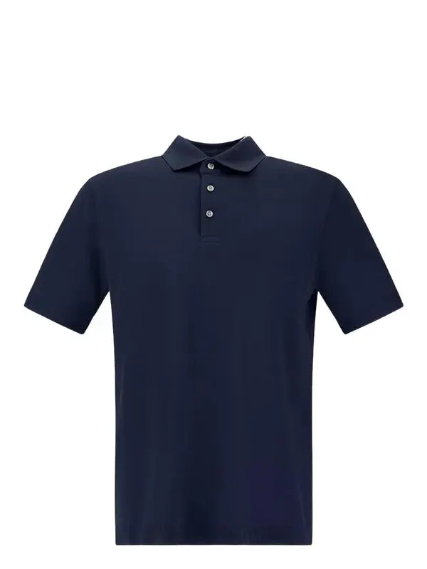 Herno Buttoned Polo Shirt - Blue