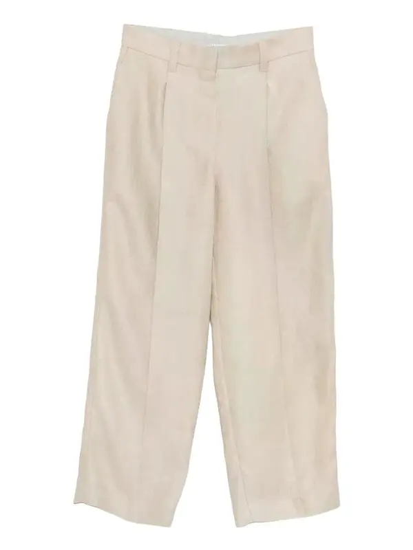 Brunello Cucinelli Pleated Trousers - Neutrals