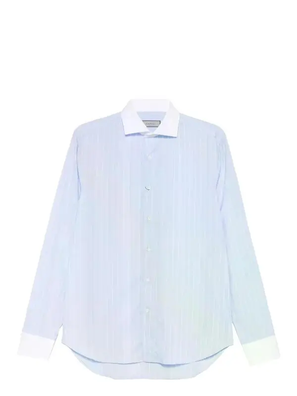 Canali Striped Shirt - Blue