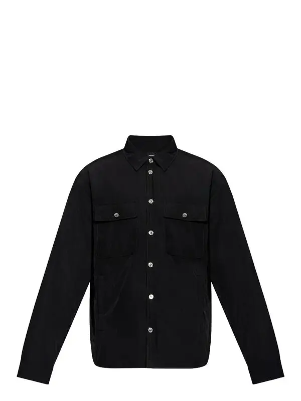 Dsquared2 Chest-pocket Overshirt - Black