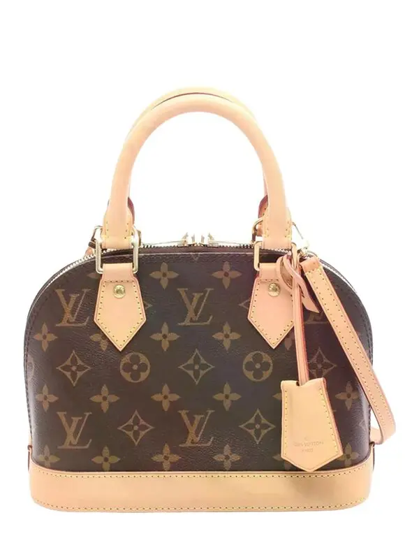 LOUIS VUITTON Monogram Alma Bb Satchel 2021-2026 - Brown