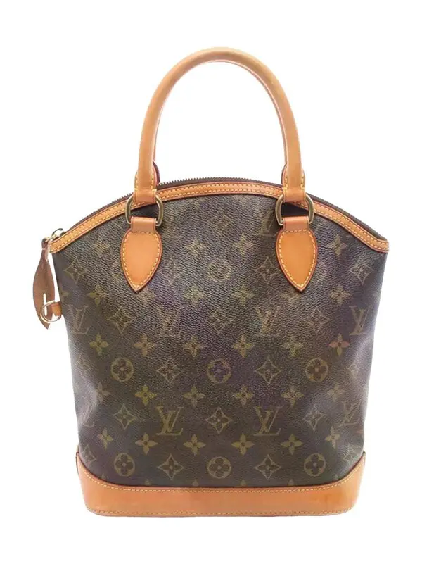LOUIS VUITTON 2006 Monogram Lockit Handbag - Brown