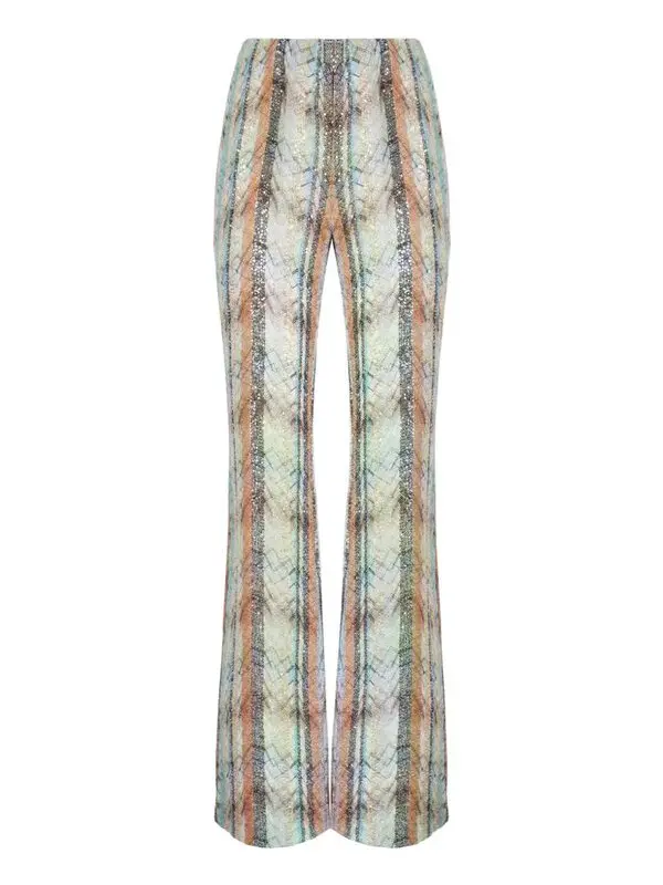 Missoni Sequin-embellished Trousers - Neutrals