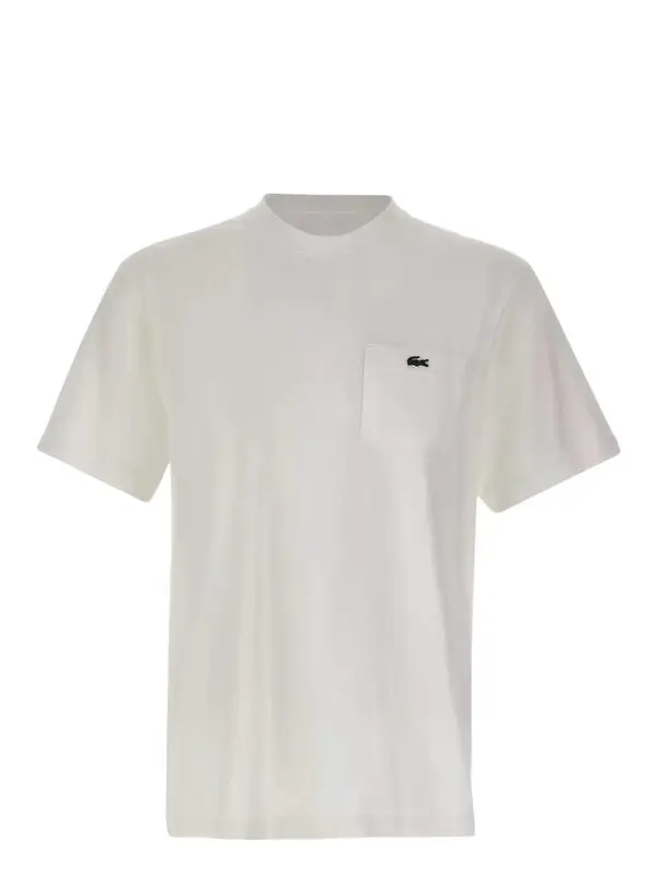 Lacoste Logo-patch T-shirt - White
