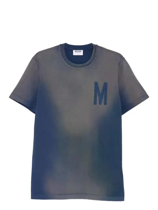 Moschino Logo-detail T-shirt - Blue
