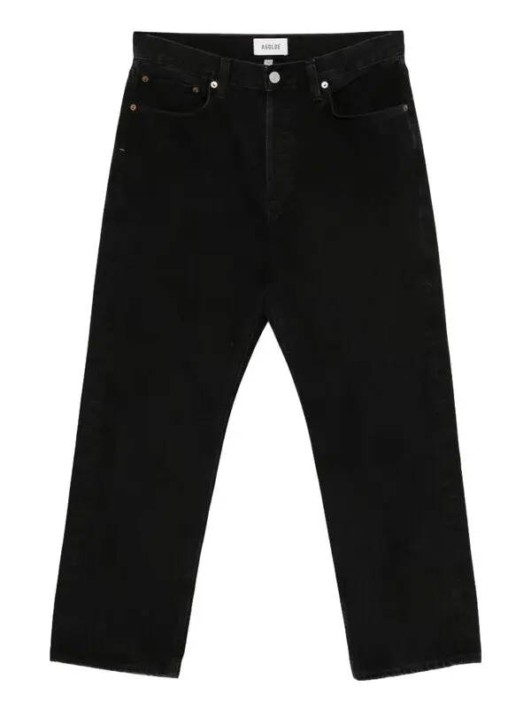 AGOLDE 90's Five-pocket Jeans - Black