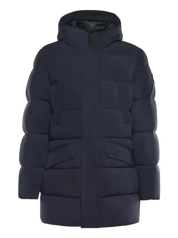 HESKIMO Padded Hooded Jacket - Blue