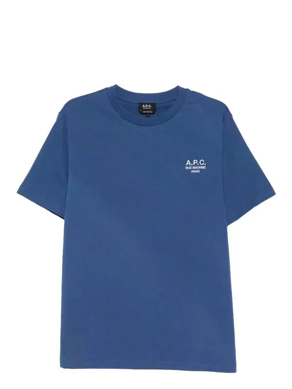A.p.c. Logo T-shirt - Blue