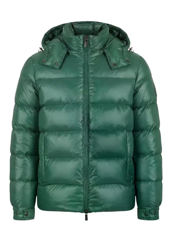 HESKIMO Hooded Puffer Jacket - Green