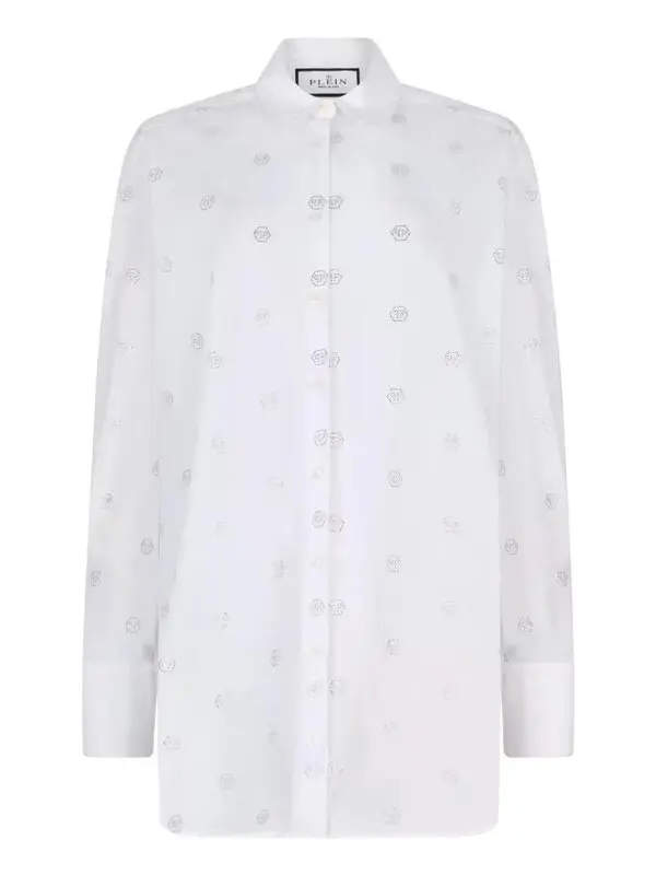 Philipp Plein Monogram Shirt - White