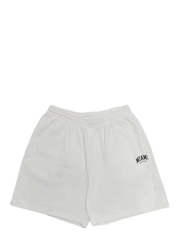 Balenciaga Miami Track Shorts - White