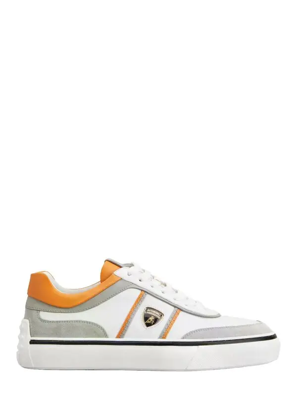 TOD'S X Automobili Lamborghini Leather Sneakers - White
