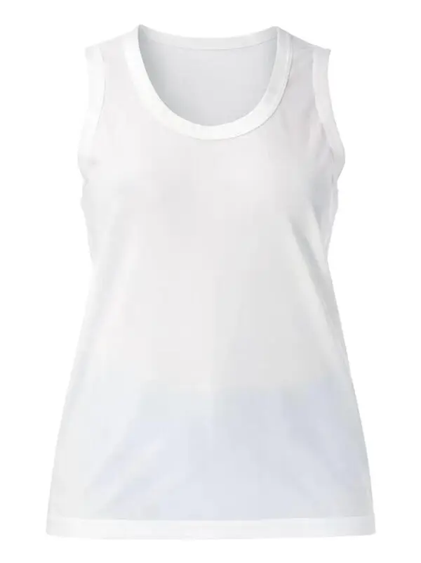 Comme Des Garçons Sleeveless Tank Top - White