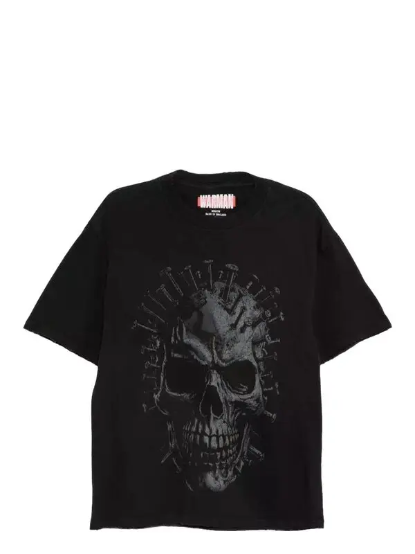WARMAN Crew Neck T-shirt - Black