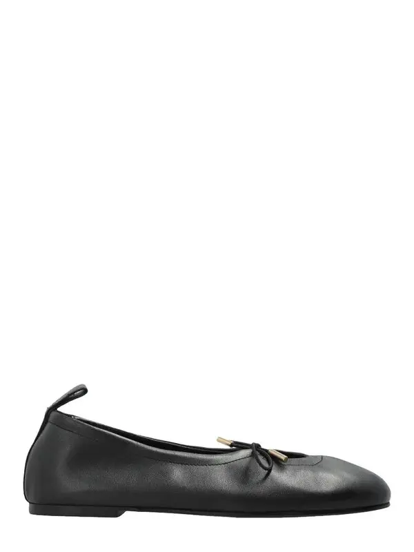 ALOHAS Leather Ballet Flats - Black
