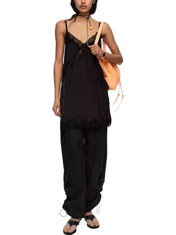 Bimba Y Lola Elastic-waist Trousers - Black