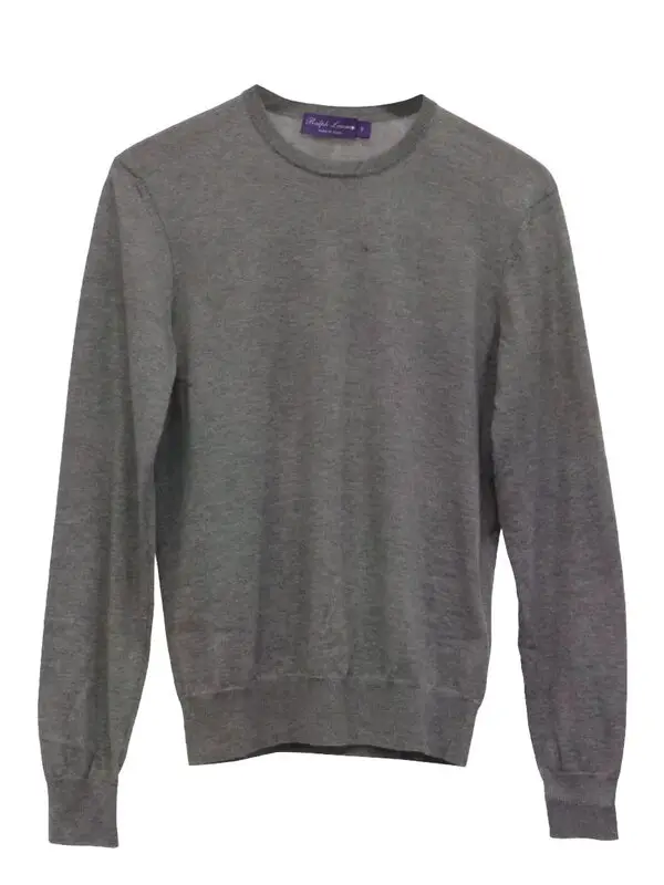 Ralph Lauren Vintage Cashmere Crewneck Sweater - Grey