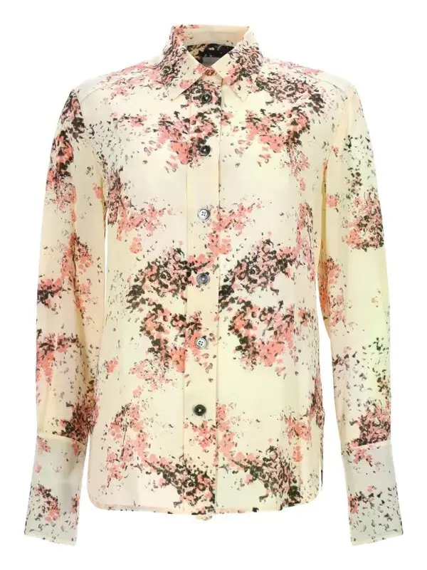 Paul Smith Floral-print Shirt - White
