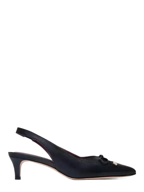 Bernardo Misha Pointed-toe Bow Pumps - Black