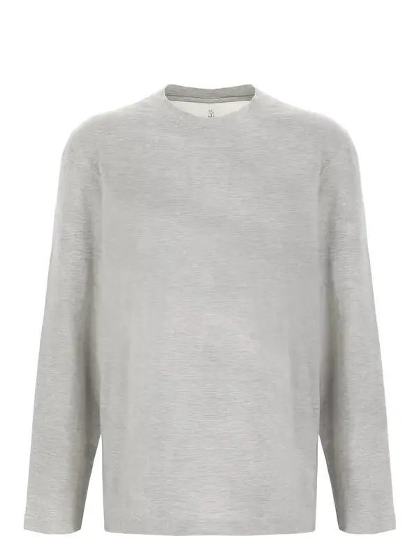Brunello Cucinelli Long-sleeves T-shirt - Grey