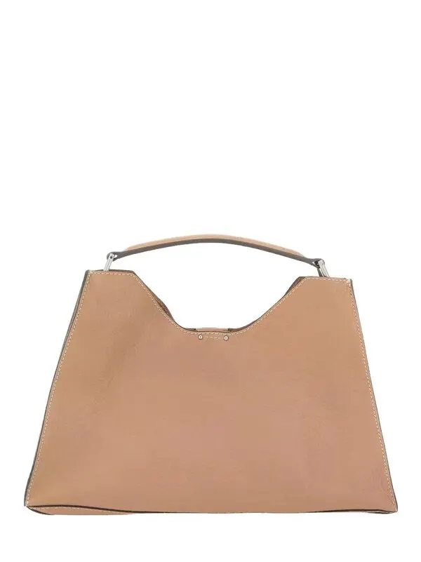 GIANNI CHIARINI Large Hammered Tote Bag - Neutrals