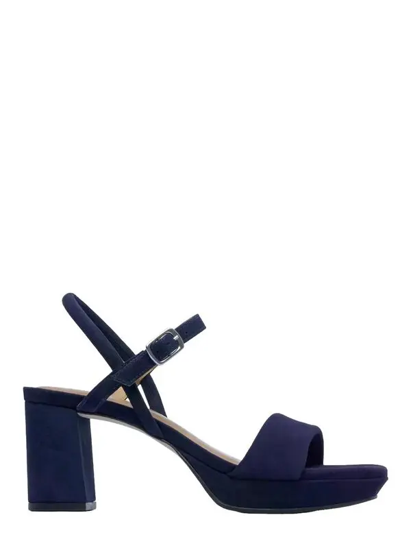 Bernardo Canto Square-toe Sandals - Blue
