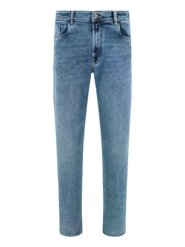 Boggi Milano Claude Straight-leg Jeans - Blue