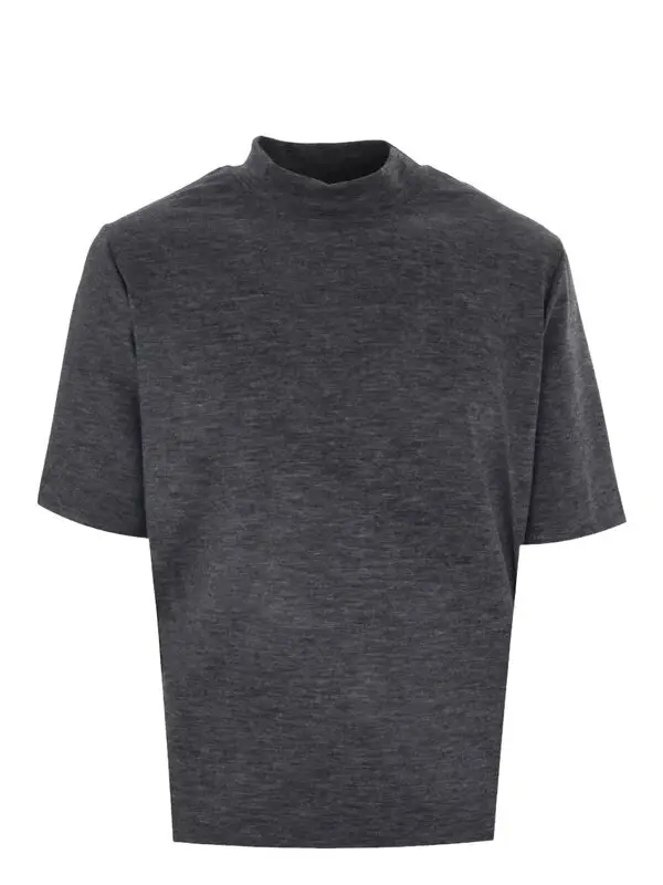 Altea Mock-neck T-shirt - Grey