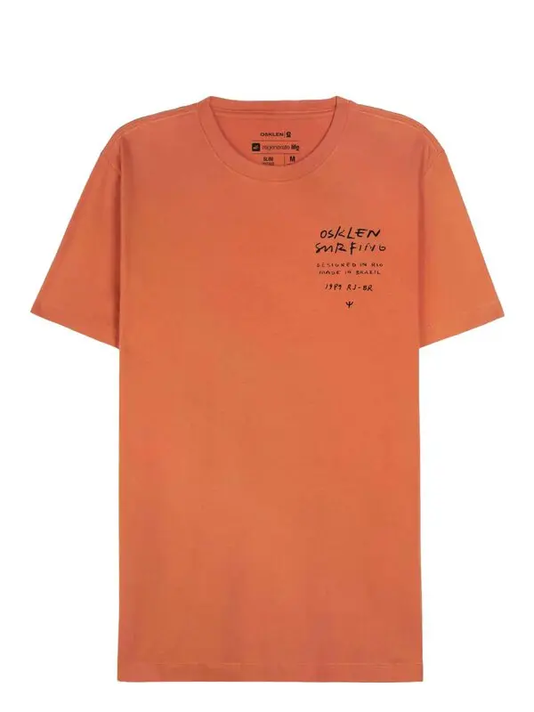 OSKLEN Crew-neck T-shirt - Orange