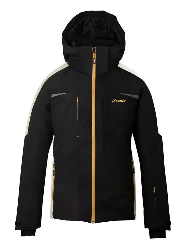 PHENIX Hooded Ski Jacket - Black