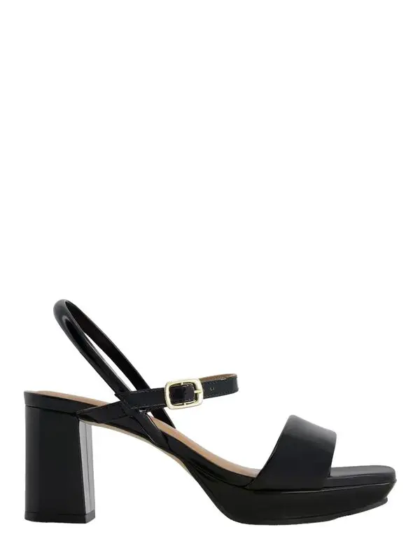Bernardo Canto Square-toe Sandals - Black