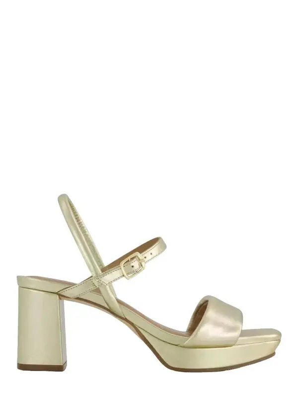 Bernardo Canto Leather Sandals - Gold