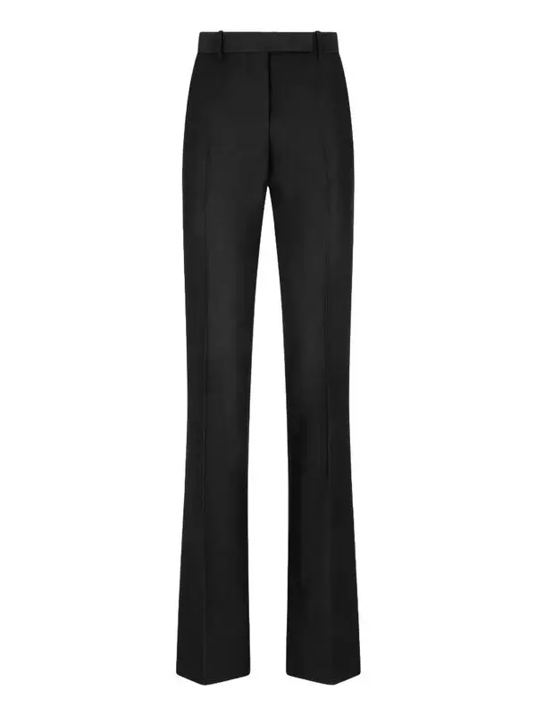 TOM FORD Concealed-fastening Trousers - Black