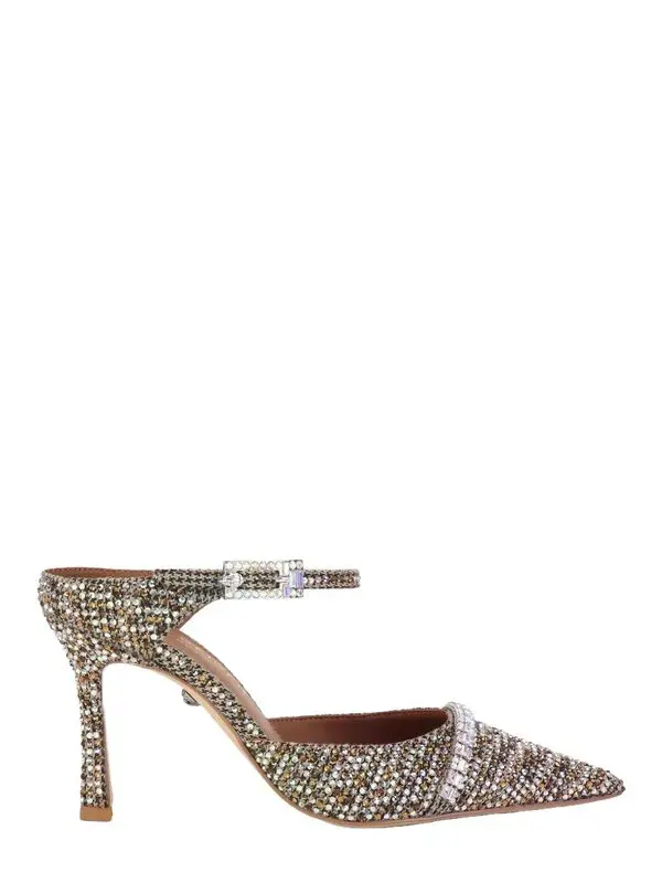 Kurt Geiger Strass Point-toe Pumps - Gold